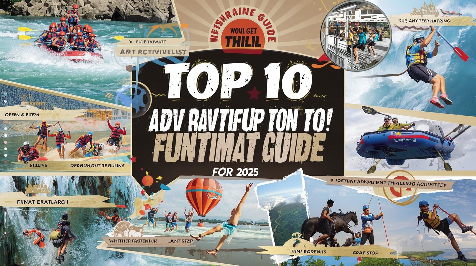 Adventure Activities in Rishikesh 2025 | Thrill & Fun